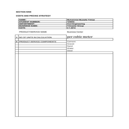 Muhammet Mustafa Yılmaz 124042 Civil Engineering | DOCX