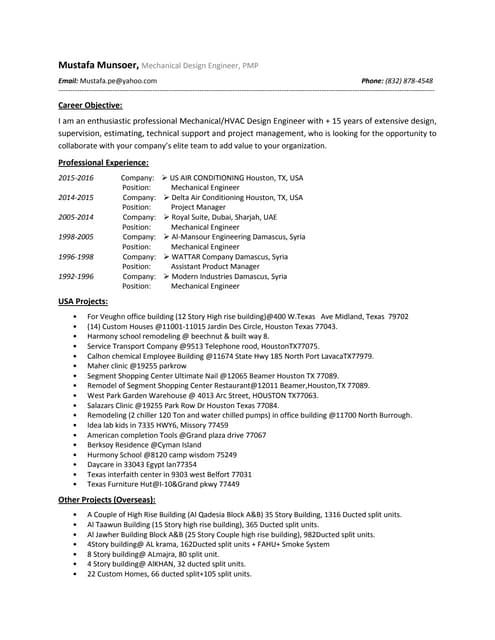 Ahmed Mubarak CV FloorMan | PDF
