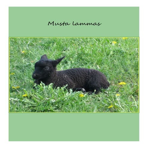 Musta lammas Black sheep | PDF