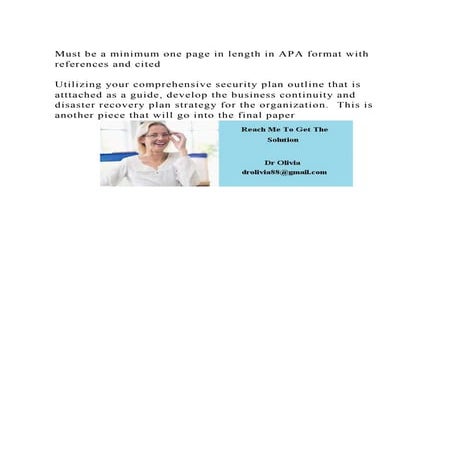 Must be a minimum one page in length in APA format with references a.docx