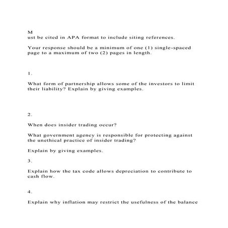 Must be cited in APA format to include siting references.You.docx ...