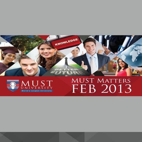 Discover New Horizons with MUST University | PDF