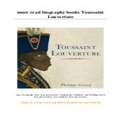 must read biography books Toussaint Louverture