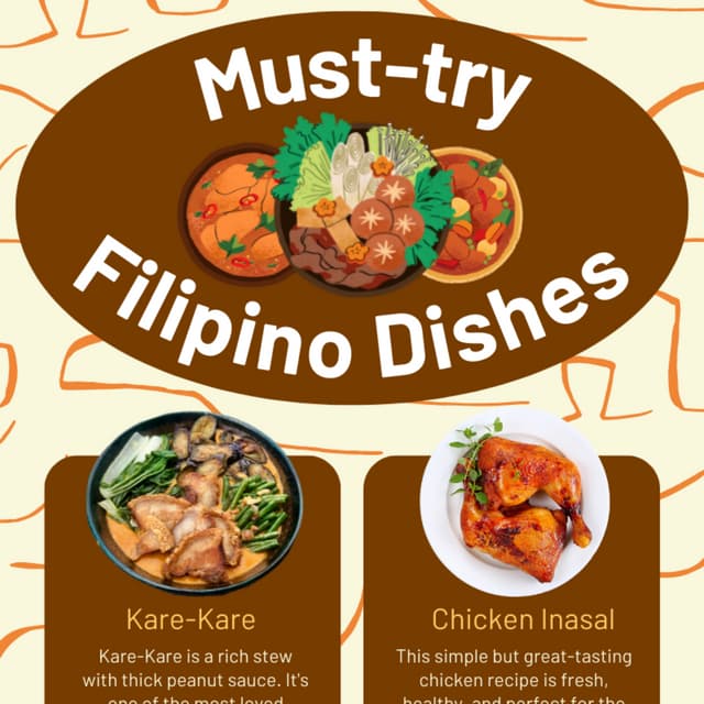 Must Try Filipino Dishes | PDF