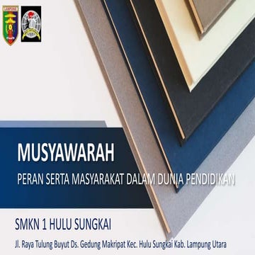 MUSYAWARAH PERAN SERTA MASYARAKAT - SMKN HS 2023.pptx