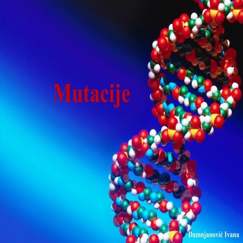 Mutacije | PPT