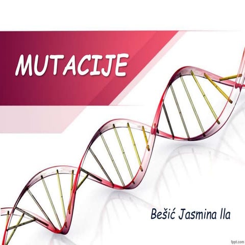 Mutacije | PPTX