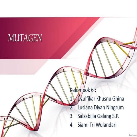 Mutagen | PPTX