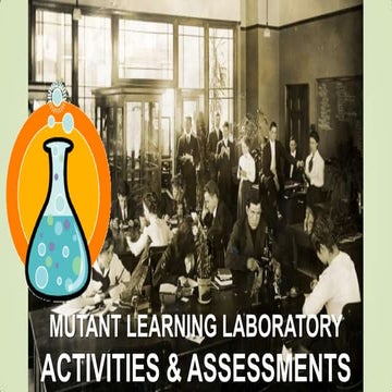 Mutant learning lab - connectivism - social learning - activities ...
