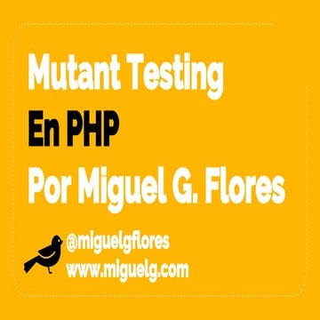 Mutant testing | PPT