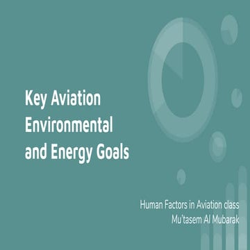 Mutasem Al Mubarak_presentation Human Factors in Aviation | PDF