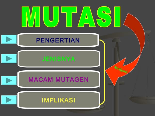 Mutasi gen | PPTX