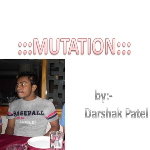 Mutation | PPT