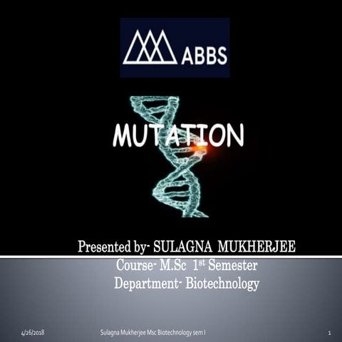 Mutation | PPTX