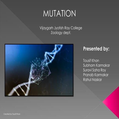 Mutation | PDF