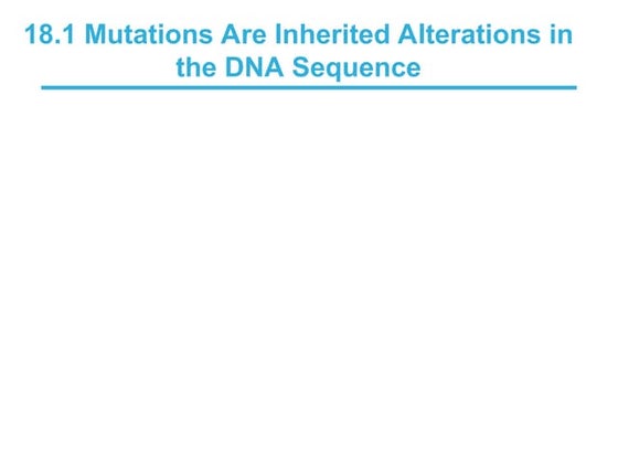 Gene mutation and its types | PPT