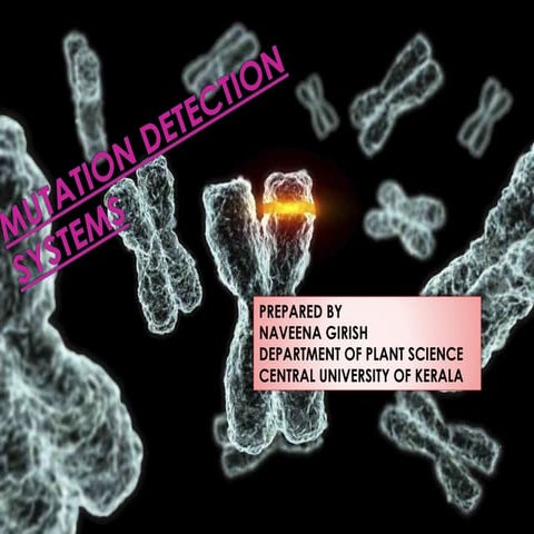 Mutation detection systems navi | PPTX