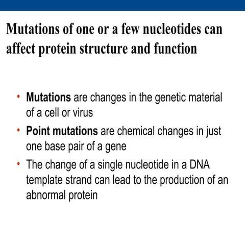 Mutations | PPT