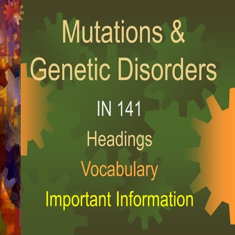 mutationsgeneticdisorders.ppt