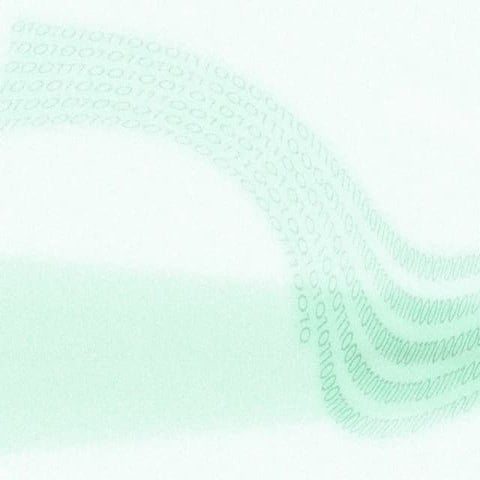 Muted Binary Code Power Point Background Ppt