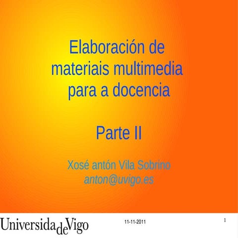 Mutimedia opensource parte_ii | ODP