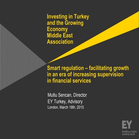Investing in Turkey: Mutlu Sencan, Smart Regulation – Facilitating ...