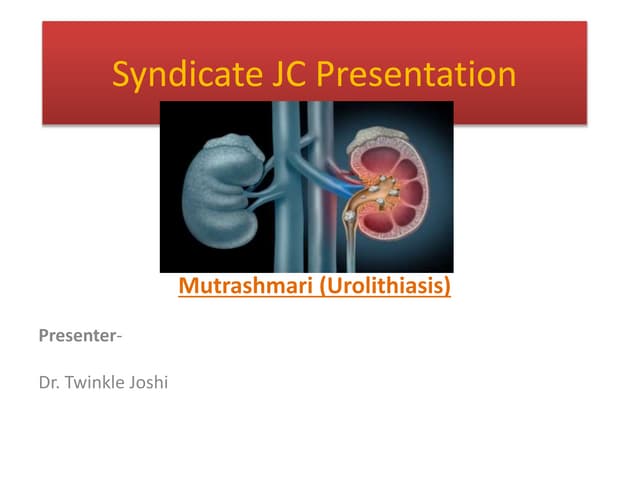 Ashmari NIDANA SAMPRAPTI | PPT | Digestive Disorders | Diseases and ...