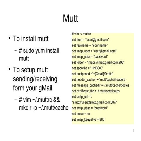 Mutt | PPT