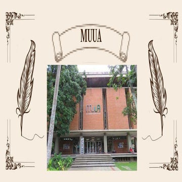 Museo Nacional de la Universidad de Antioquia | PPT