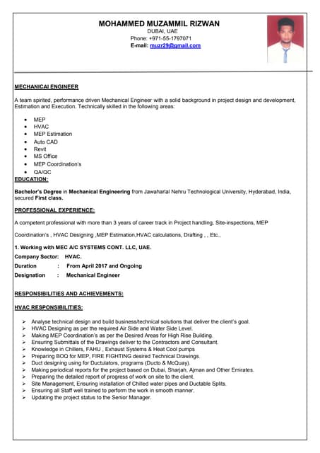Jawed CV (2) | PDF