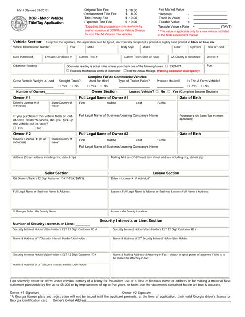 Mv title bond_affidavit_form_mv46_a | PDF