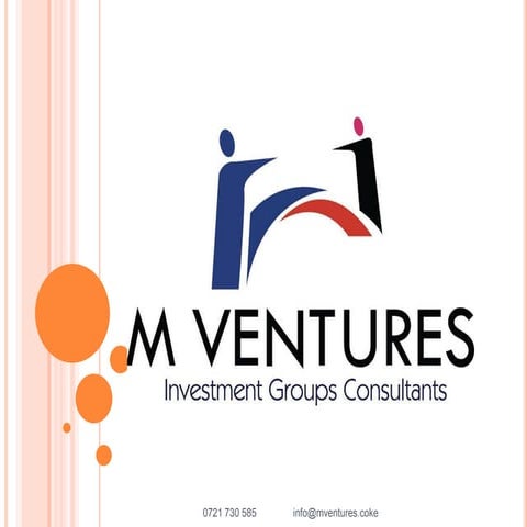 M ventures presentation | PPT