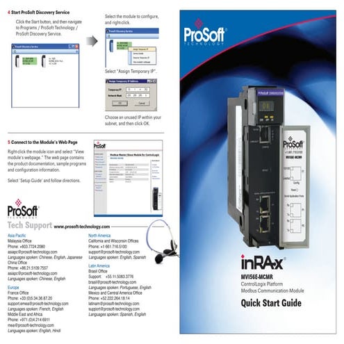 Mvi56 e mcmr quickstart | PDF