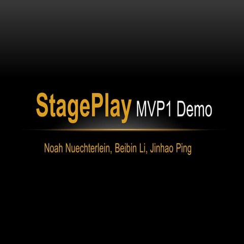MVP1 Presentation | PPTX