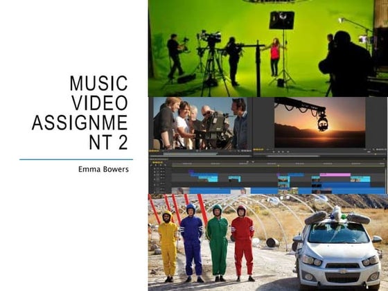 Creative brief music video | PPTX | Video Production | Content Production