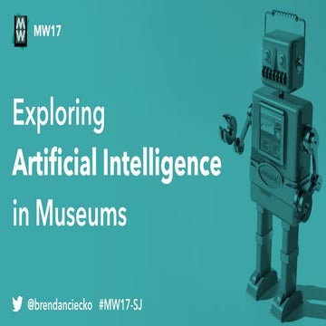 Exploring Artificial Intelligence in Museums | PPT