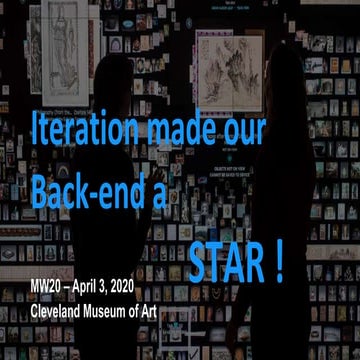 Iteration Made our Back End a Star! | PPTX