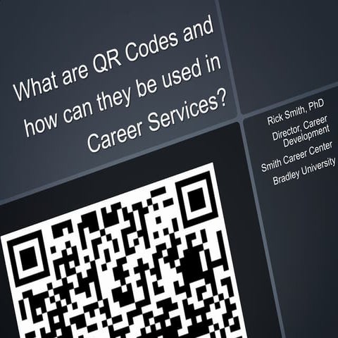 MwACE QR Codes | PPTX | Computing | Technology & Computing