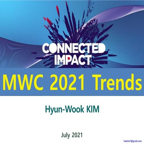 MWC 2021 Trends(시사점) | PPT