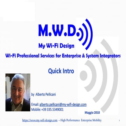 My Wi-Fi Design quick intro & cases_2018 | PPT