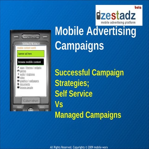 Mw Mobile Advertising Campaigns Strategies For Sucessful Campaigns And ...