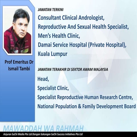 Prof Emeritus Dr Ismail Tambi | PPTX