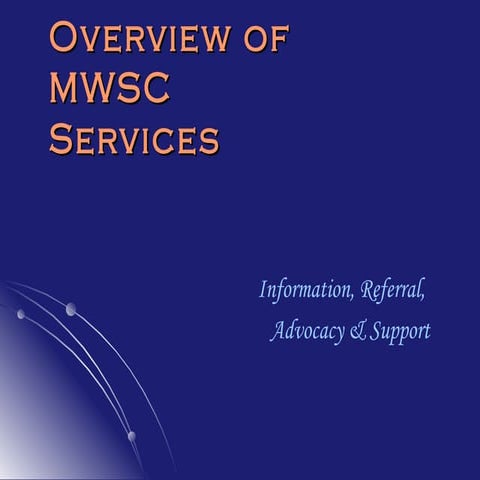 Mwsc Ppt | PPT