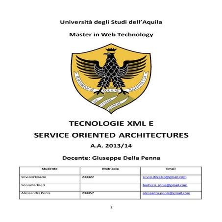 [MWT] XML - SOA | PDF