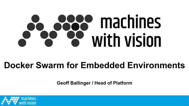 Docker In Embedded Systems Pptx Operating Systems Computer