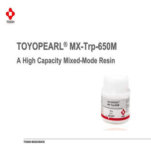 TOYOPEARL MX-Trp-650M | PDF
