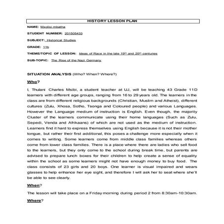 Genocide lesson plan revised | DOCX