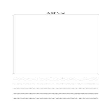 My self portrait ESL lesson | DOCX