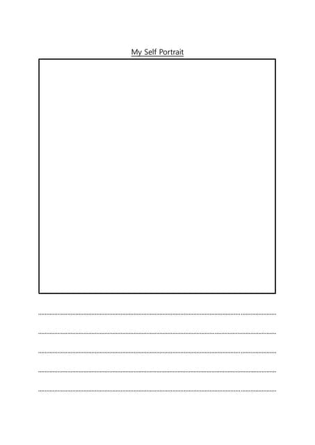 Self portrait | PPTX