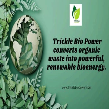Bioenergy: Powering a Sustainable Tomorrow | PDF